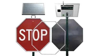Flashing Stop Sign Solutions Universal Signs And Accessories