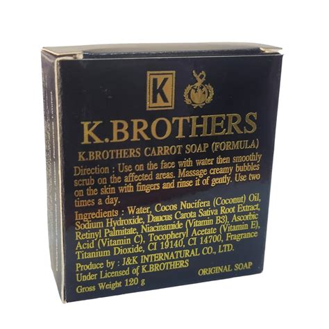 K Brothers Carrot Soap 120g From A To Z
