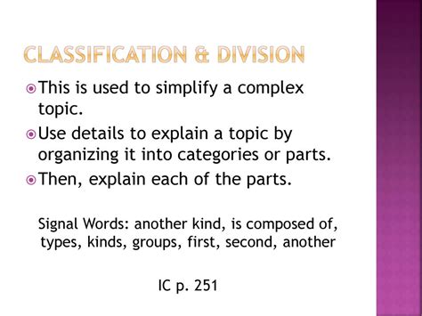 Patterns Of Organization Ppt Download
