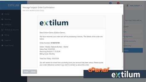 View Email History Cpanel • Extilum Knowledgebase