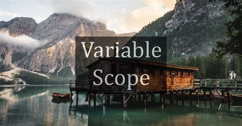 Variable Scope TechyTok