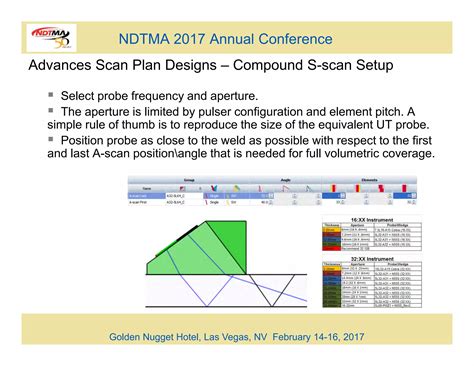 Advances In Phased Array Weld Inspection Scan Plan Designspdf