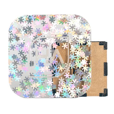 Glitter Shapes Houston Acrylic