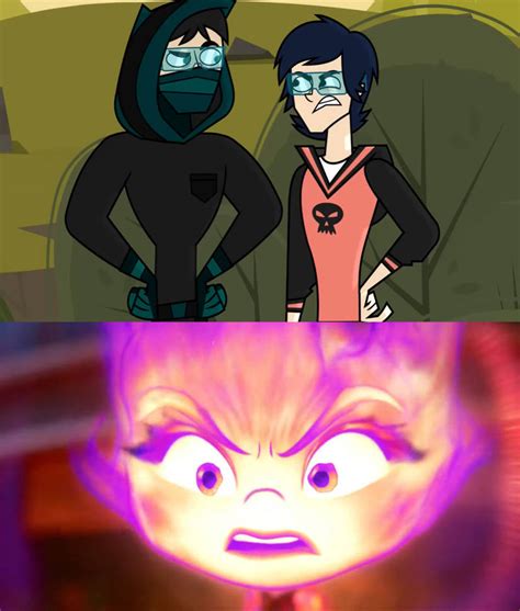 tom and jake arguing made ember mad by nicolefrancesca on deviantart