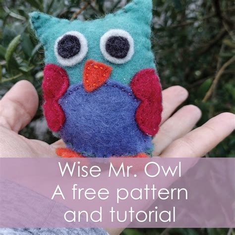 Wise Mr Owl A Free Pattern Muse Of The Morning Hand Dyed