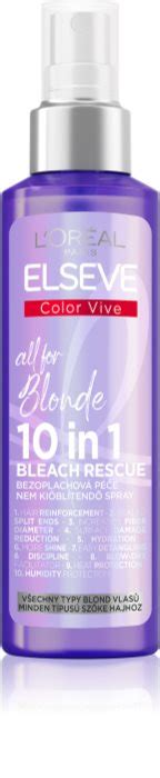 Loréal Paris Elseve Color Vive Purple Bezoplachový Sprej Pre Všetky Typy Blond Vlasov Notino Sk