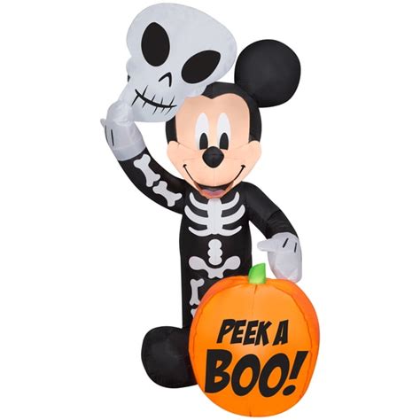 Airblown Inflatables 4ft Tall Halloween Inflatable Disney Mickey Mouse