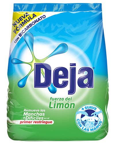Detergente Deja 1200g Limon Bx10u 7861001300925 Megapopular