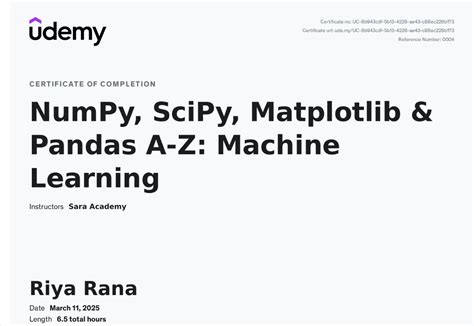 machinelearning datascience python ai numpy pandas matplotlib