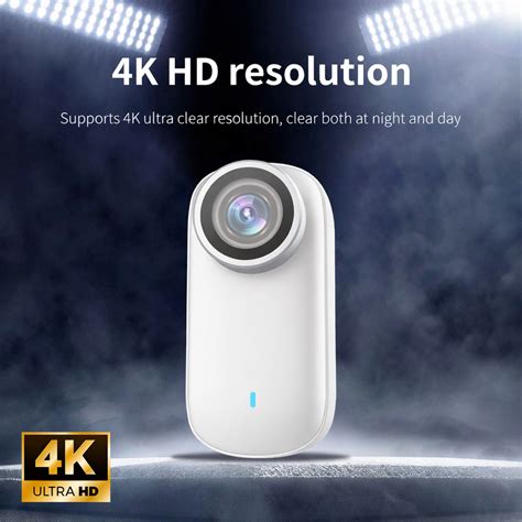4k Wifi Wearable Body Camera Compact Magnetic Mini Action Camera