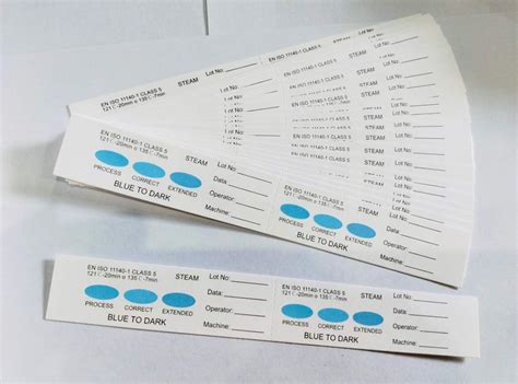 Class 5 Dental Sterilization Steam Indicator Strips Class V 400 Pcsbox Autoclave