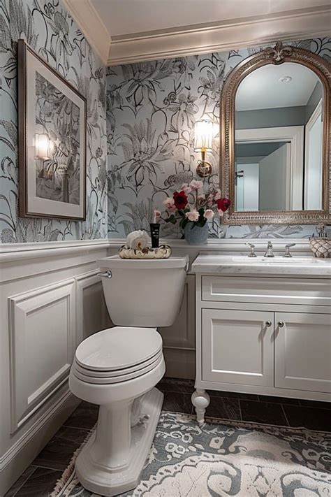 20 Small Powder Bathroom Ideas For A Stunning Space Bathroom Style