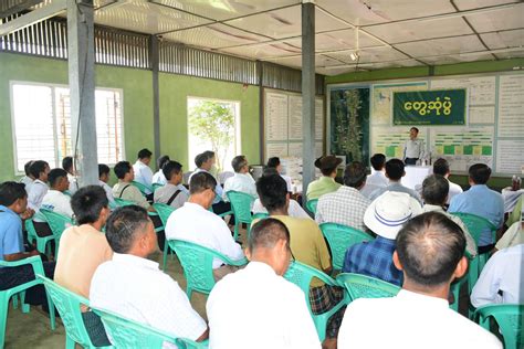 နေပြည်တော်ကောင်စီဥက္ကဋ္ဌ ဦးသန်းထွန်းဦး မိုးစပါးစိုက်တောင်သူများသို့