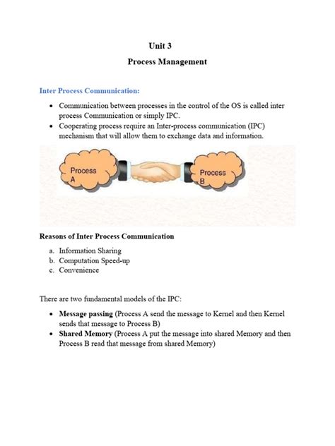 Inter Process Communication And Synchronization Pdf Process