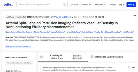 arterial spin labeled perfusion imaging reflects vascular density in