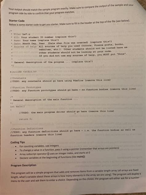 Solved This Program Will Be Simple Program Using C Language
