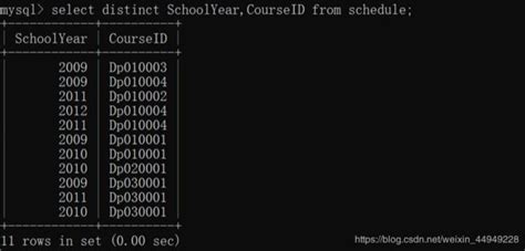 Mysql实验四数据库的查询mysql数据库查询（实验四） Csdn博客