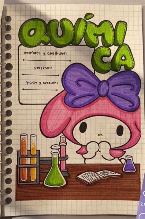 Carátula De Química Portadas De Revistas De Arte Proyectos De Arte