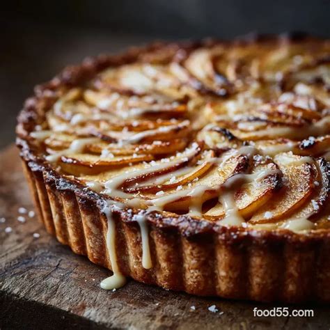 French Cinnamon Apple Tart Rustic French Apple Pie