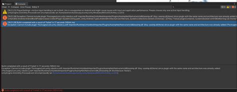 Build Fail Unable To Build Unity Scene Unity Engine Unity Discussions