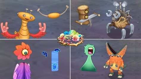 [what If] Ethereal Workshop Wave 3 Monsters Split Half My Singing Monsters Youtube