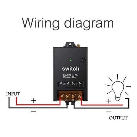 Remote Control Switchdc 12v24v48v72v 40a Relay Wireless Rf Switch