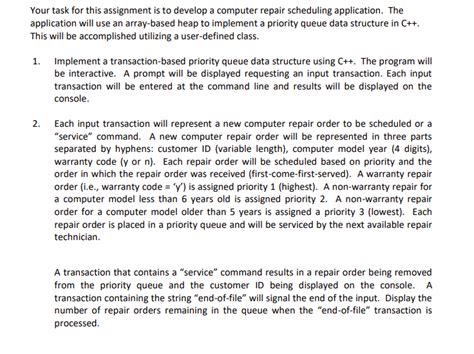 Solved Your Task For This Assignment Is To Develop A