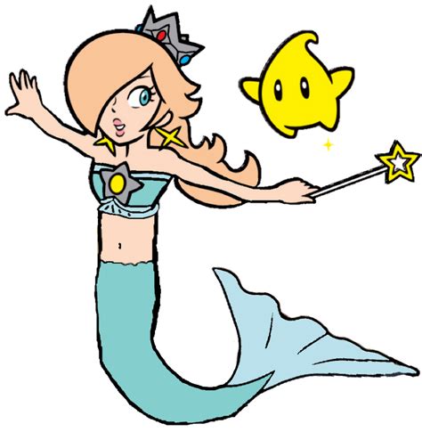 Mermaid Princess Rosalina By Fireluigi29 On Deviantart