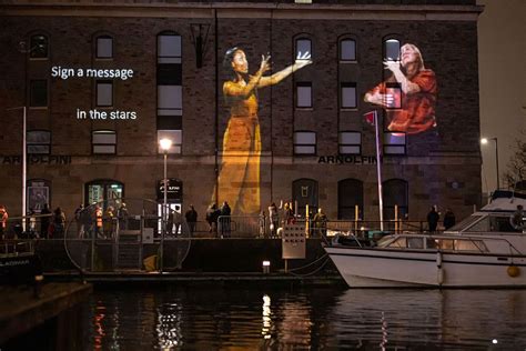 Cathy Mager On Linkedin Projection Projectionmapping Lightfestival Lightart Signlanguage