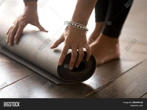 Girl Folding Unrolling Image And Photo Free Trial Bigstock