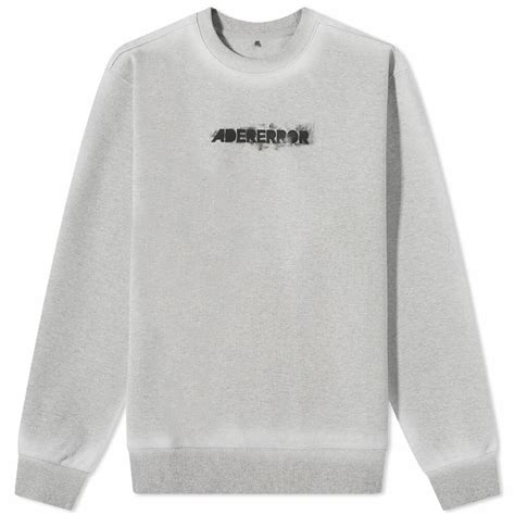 Ader Error Shadow Logo Crew Sweat Ader Error