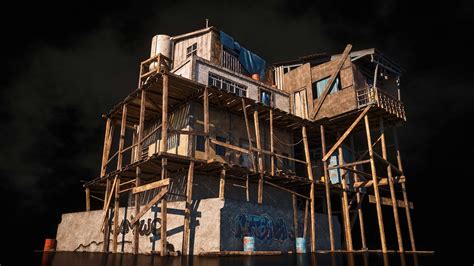 Favelas Premium 3d Assets Kitbash3d