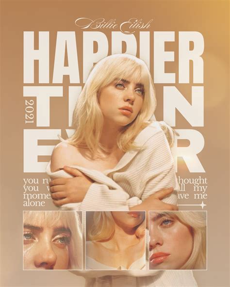 🎭 Happier Than Ever — Billie Eilish ‹𝟹 Billie Eilish Album Photo