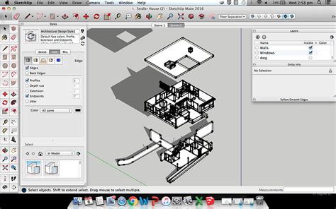 Back Edges Visible Despite Normal Views Material Style Sketchup Sketchup Community