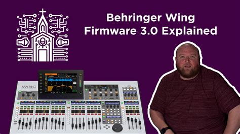 Behringer Wing Firmware 30 Overview New Features And Key Updates