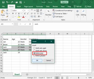 How To Insert Multiple Rows In Excel