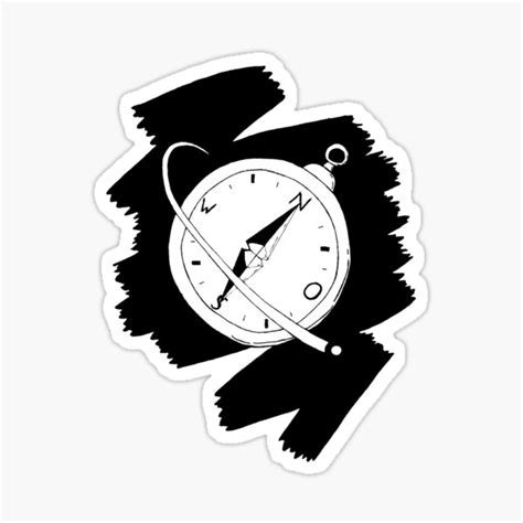 Compass In Orbit With An Orbit Sticker For Sale By Tacoriancomics