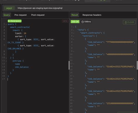 Fix Fix Smart Contracts Api Raise With Nil Sort Type · Issue 1300