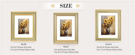 Ksroecud 11x14 Picture Frame For 8x10 Photo With White Mat