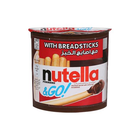 Nutella And Go Bread Stick 52 G Sharjah Co Operative Society