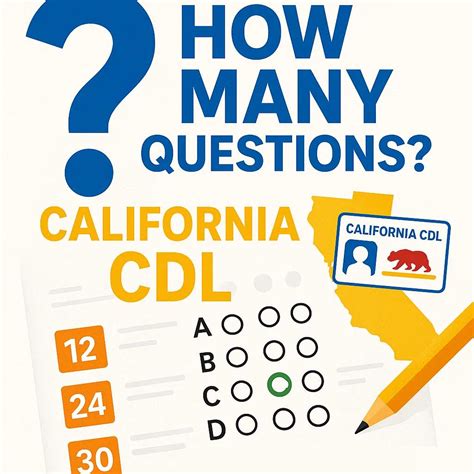 How Many Questions Are On The Cdl Permit Test In California