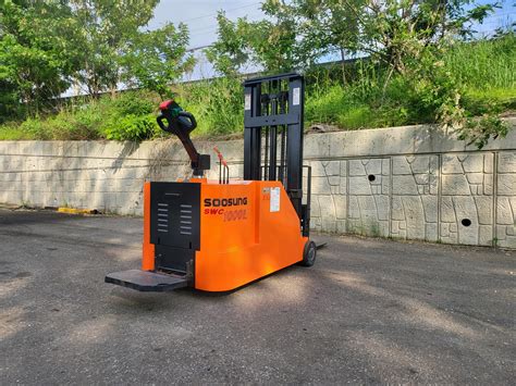 중고지게차 수성 Swc 1000l 보행식 전동 포크리프트 지게차 사이드쉬프트 판매 한결지게차 중고지게차 중고지게차 직거래 매매 지게몬