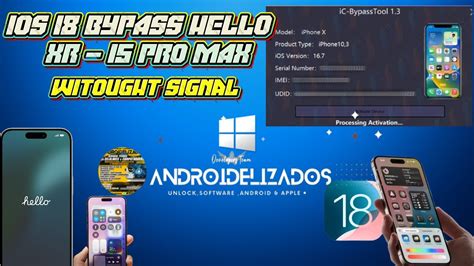 Ic Bypasstool Ios 1801 Bypass Hello Witought Signal Iphone Xr 15