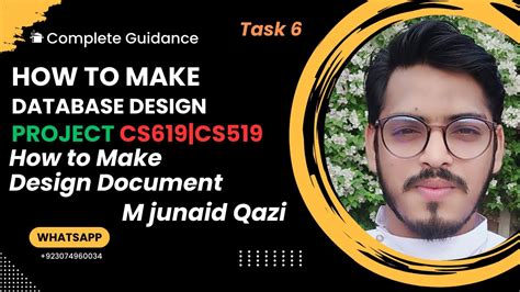 How To Make Database Design Diagram Task 6 Design Document Cs519