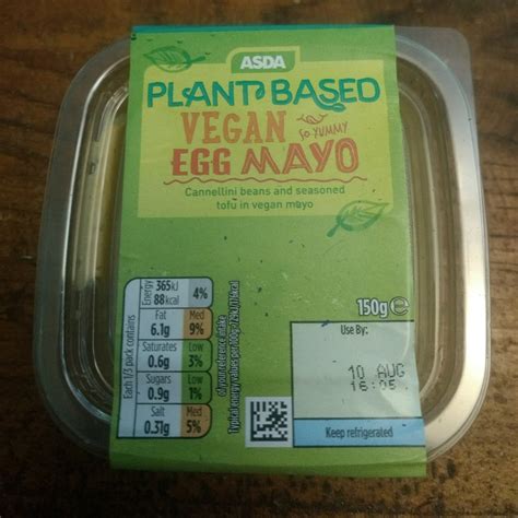 Vegan Egg Mayo From Asda Plant Based Vegan Product Reviews And Ratings