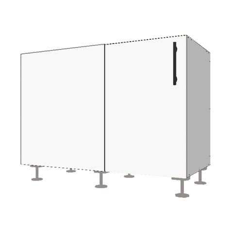Base Blind Corner 1 Door Right Flatpack Modular