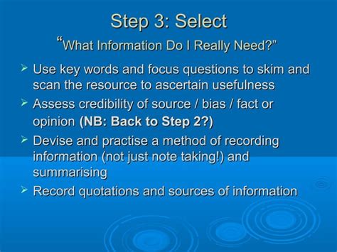 The Research Process Ppt