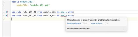 Rule Already Used False Positive Issue JetBrains Research Snakecharm GitHub