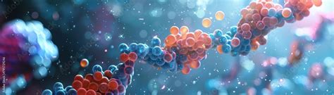 ภาพประกอบสต็อก Envision The Intricate Dance Of Trna Molecules Carrying Amino Acids To The