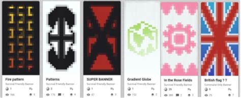 Banner Pattern In Minecraft Designs Crafting And Custom Banner Ideas